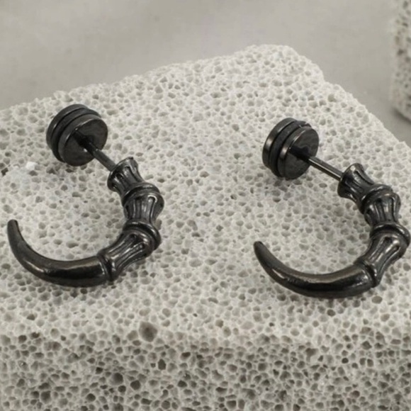 Accessories | Finger Bone Claw Black Stainless Steel Talon Hook Horn ...